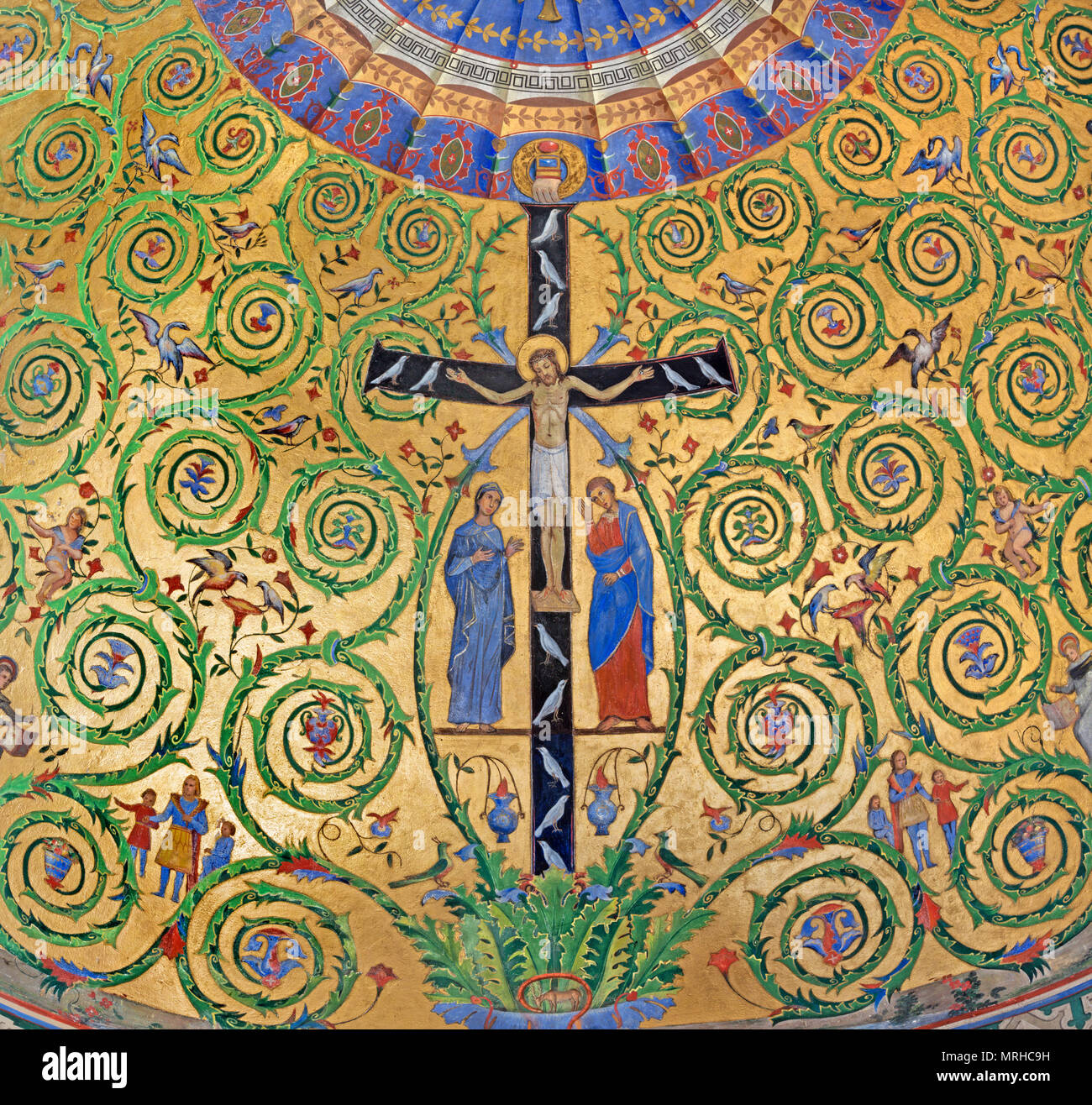 Crucifixion jesus mary john old -Fotos und -Bildmaterial in hoher Auflösung – Alamy