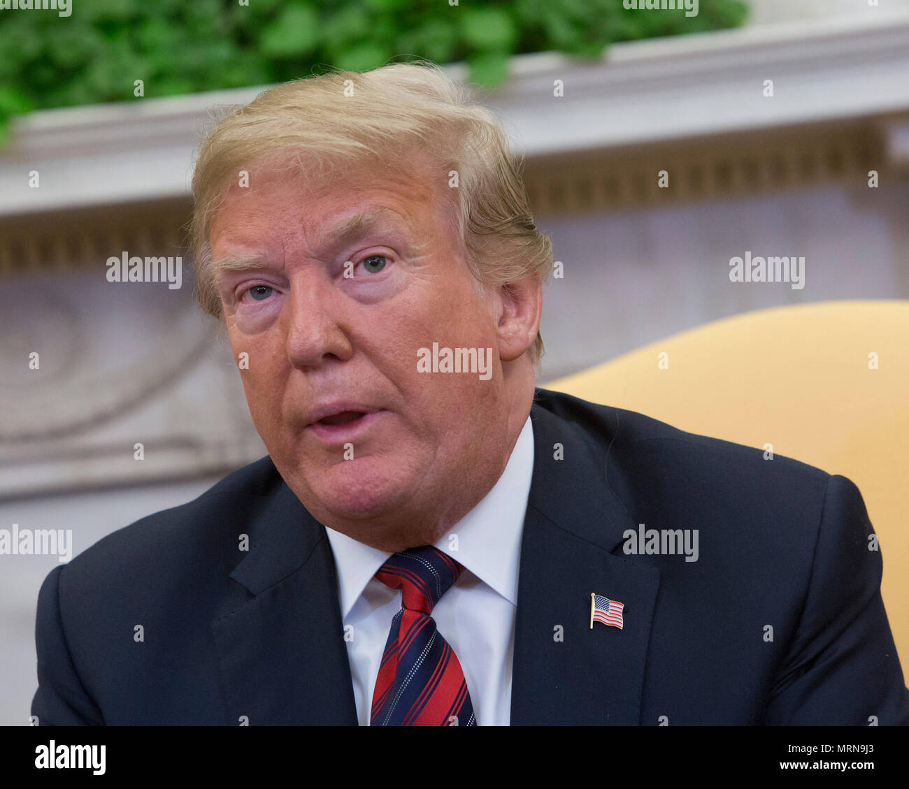 Washington, Vereinigte Staaten von Amerika. 26 Mai, 2018. Us-Präsident ...