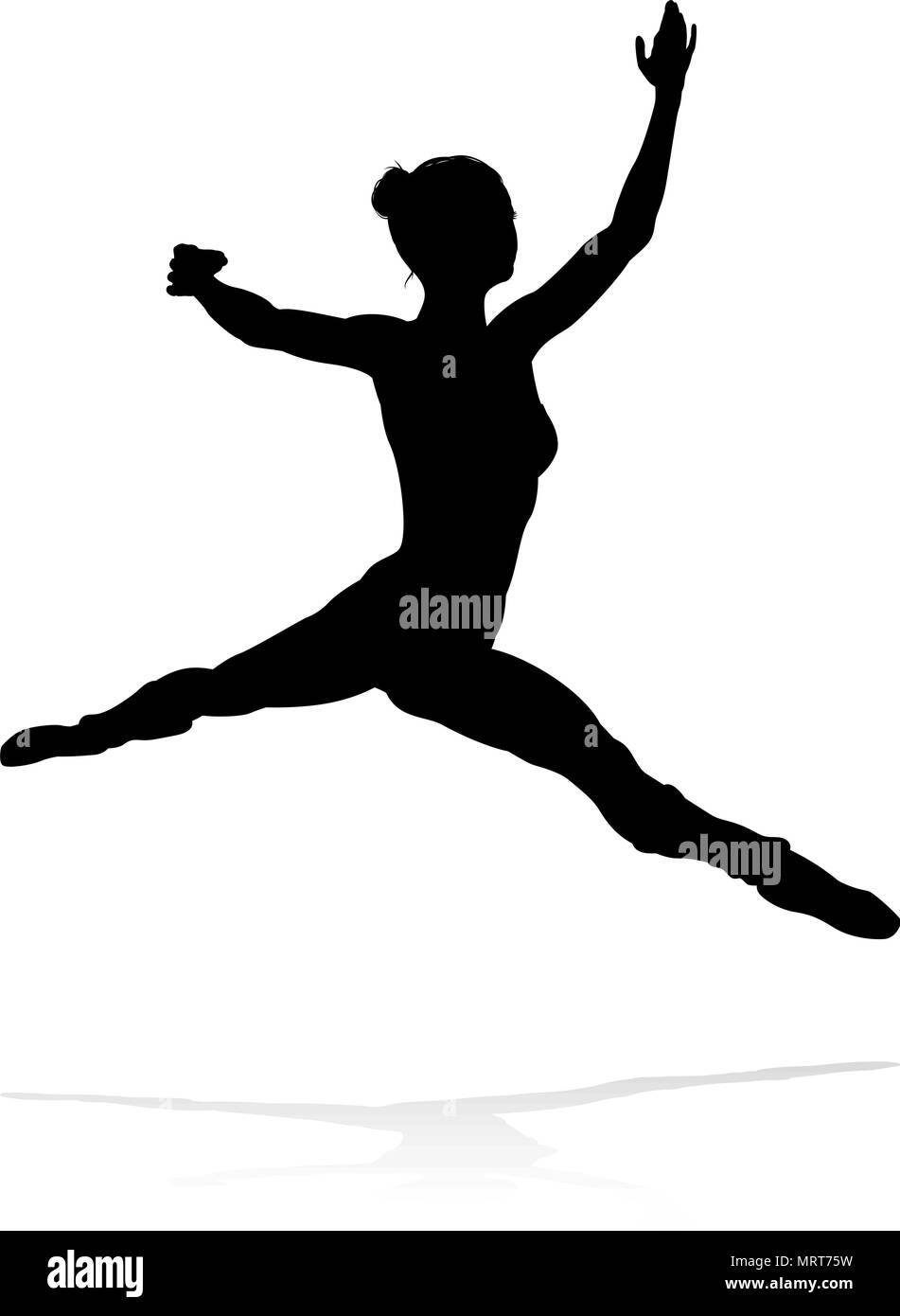 Ballett Silhouette Ausgeschnittene Stockfotos Und Bilder Alamy