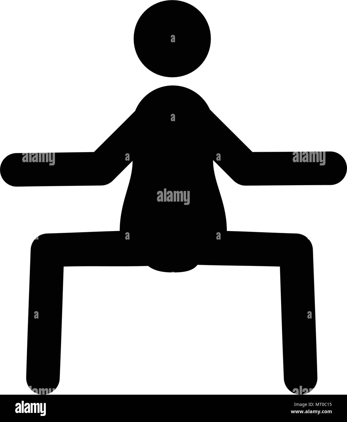 Sumo wrestling pictogram Stock-Vektorgrafiken kaufen - Alamy