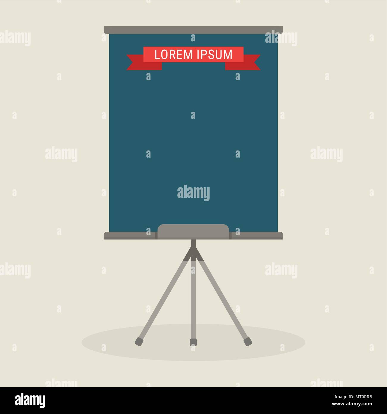 Flipchart Symbol Vorlage Stock-Vektorgrafik - Alamy