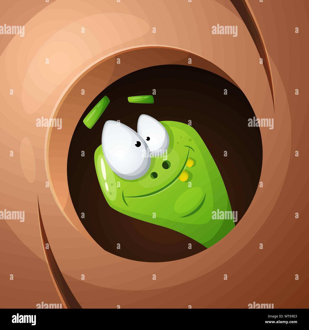 Cartoon worm -Fotos und -Bildmaterial in hoher Auflösung – Alamy