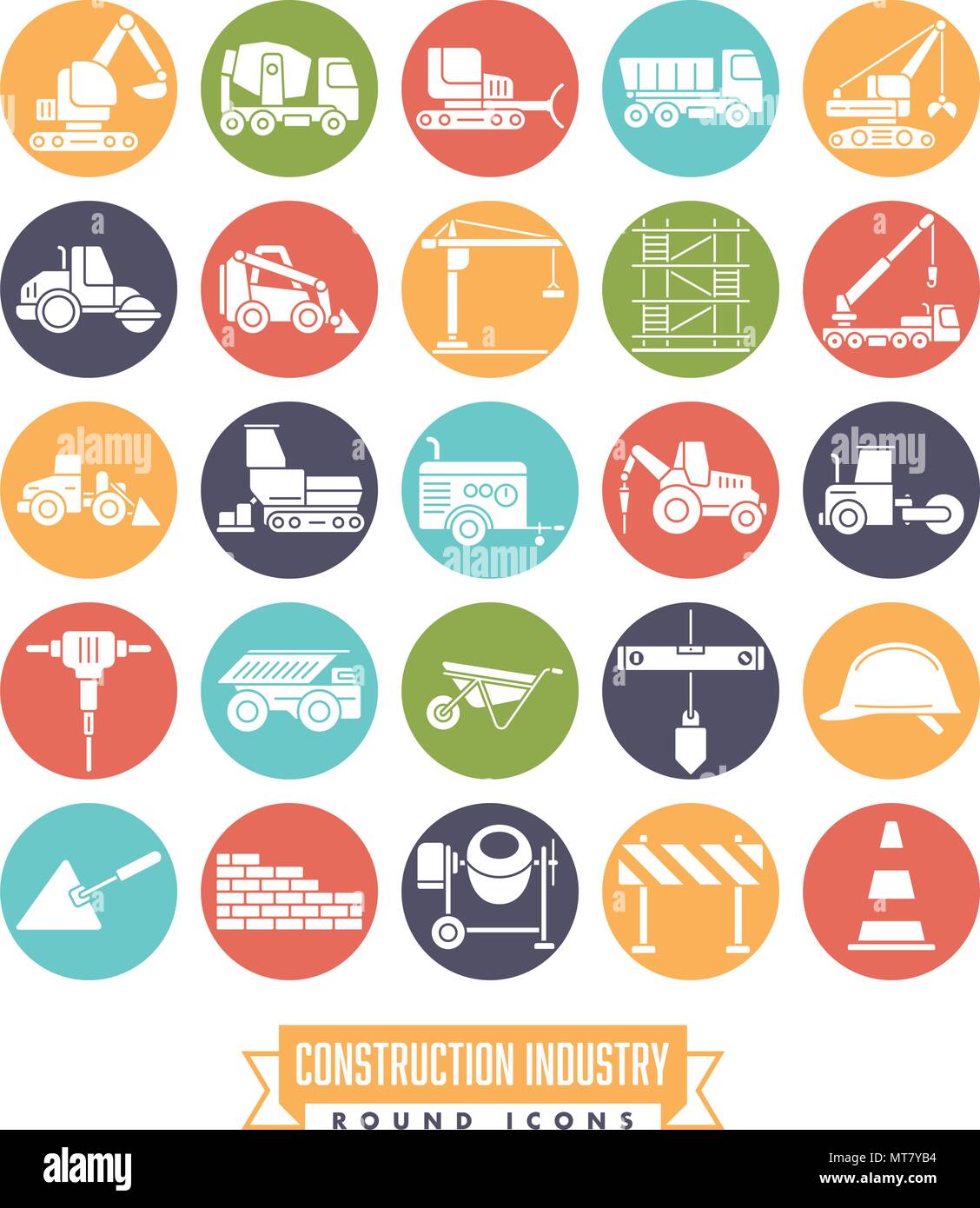 Construction building icon set -Fotos und -Bildmaterial in hoher ...