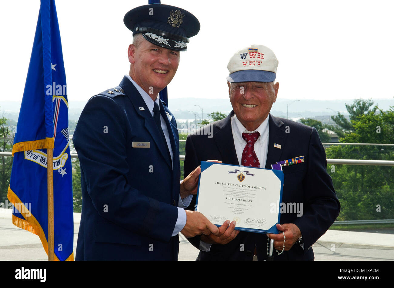 ARLINGTON, VA -- Maj. Gen. James Jacobson, Air Force District von ...