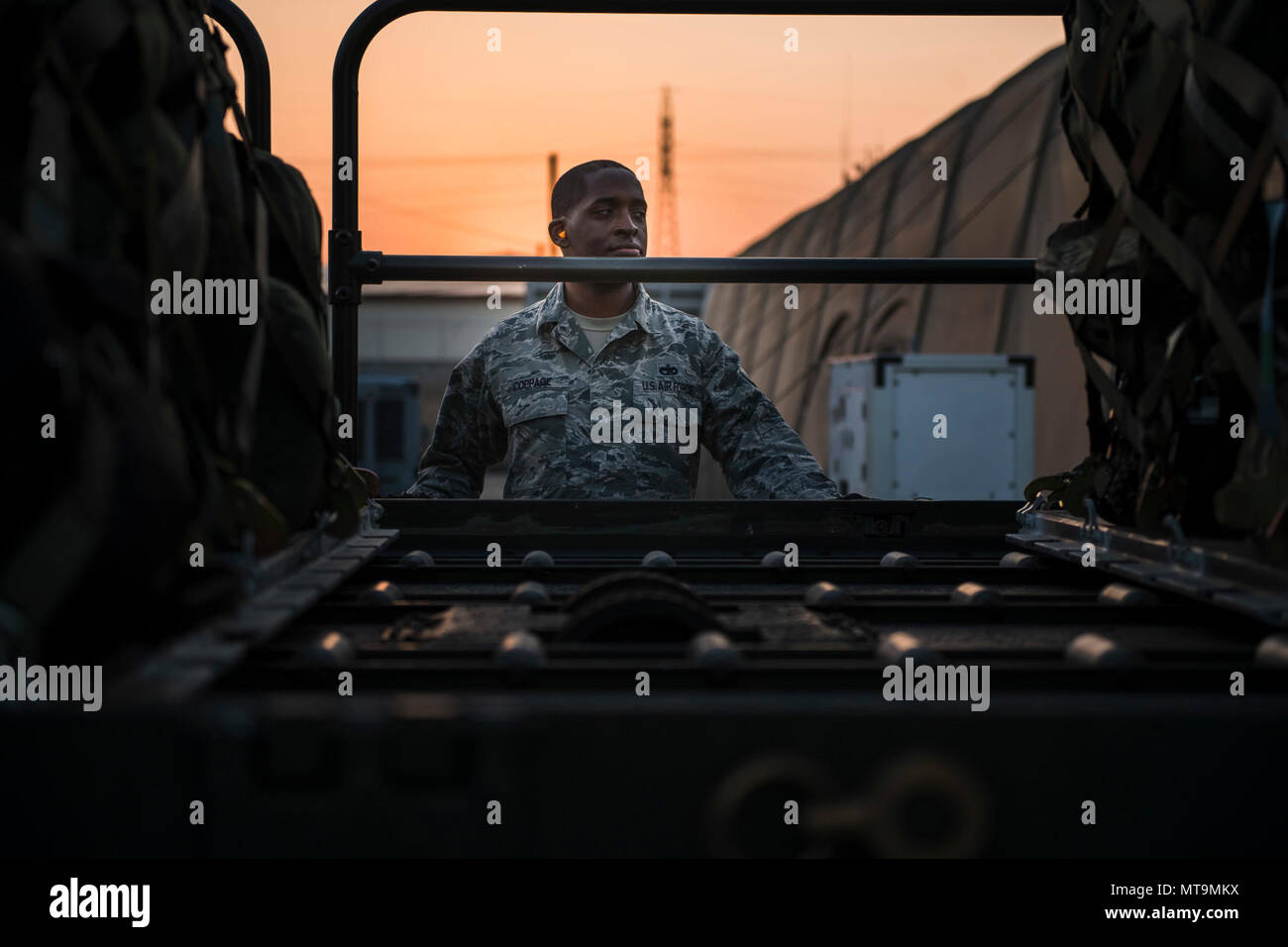 Us Air Force Staff Sgt. Micha, 612Th Air Base Squadron Transport ...