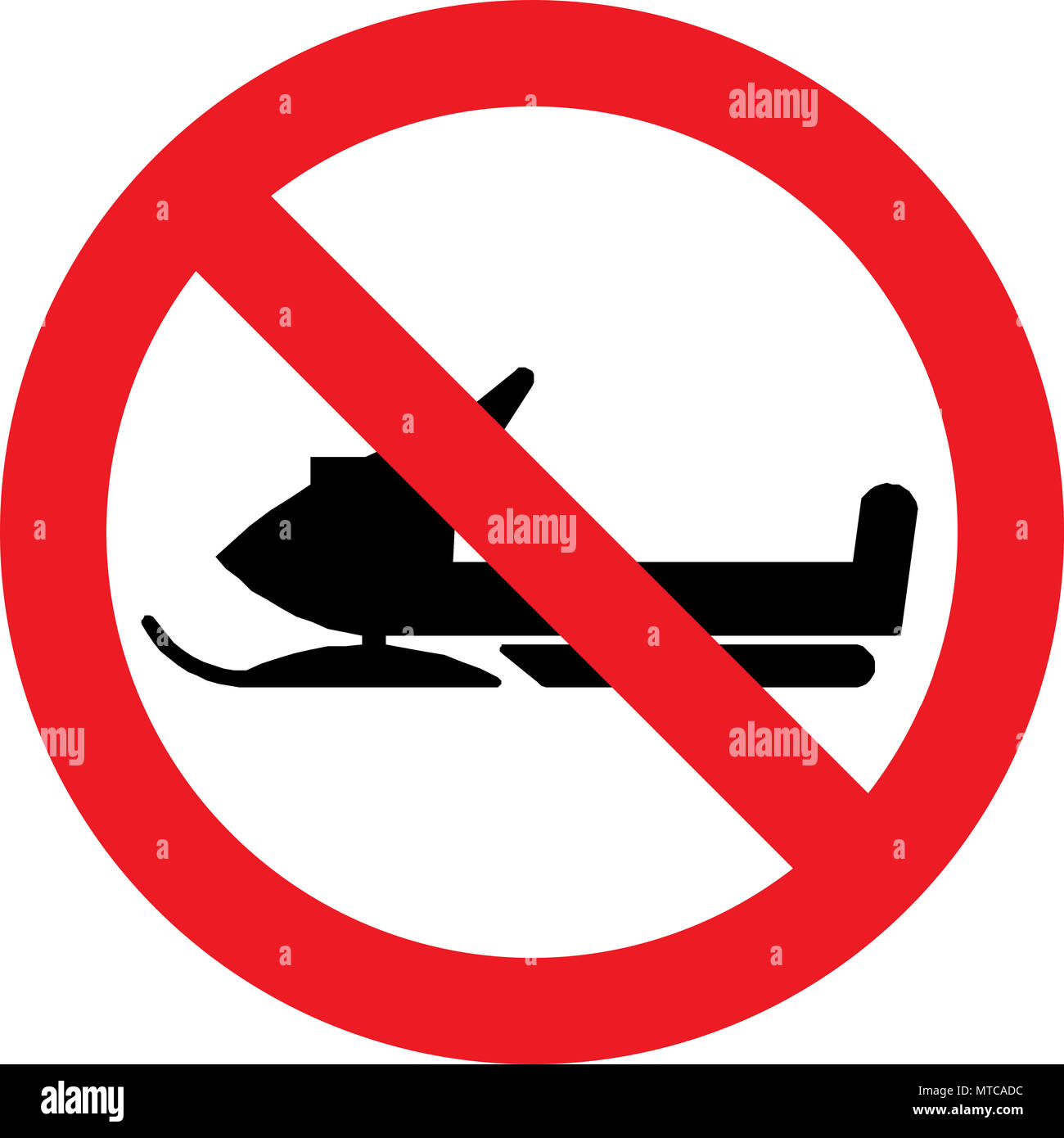 Snowmobile road sign -Fotos und -Bildmaterial in hoher Auflösung – Alamy