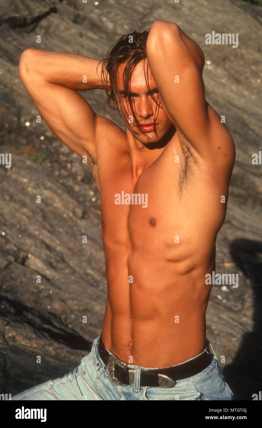 NEW YORK, NY - 14. Juni: (exklusiv) Model Marcus Schenkenberg stellt ...