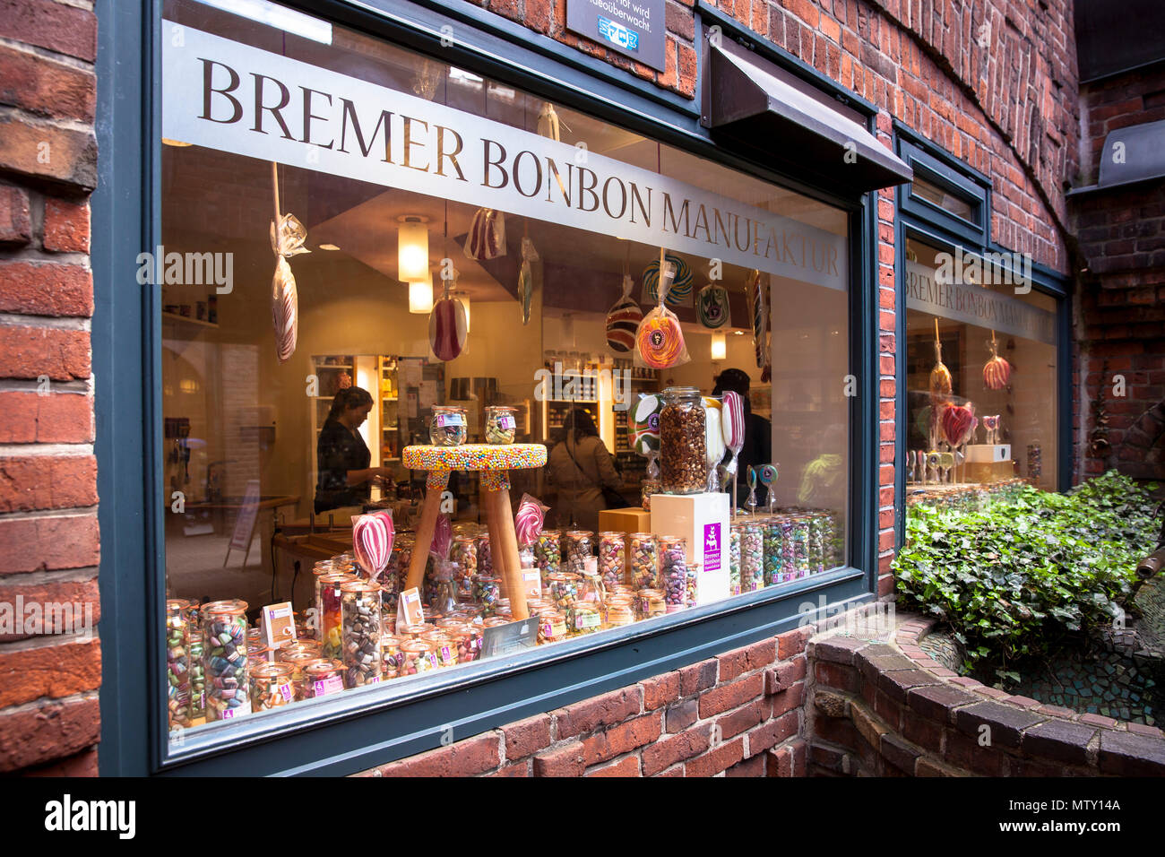 Candy shop im Handwerkerhof am Böttcherstraße die vom Architekten ...