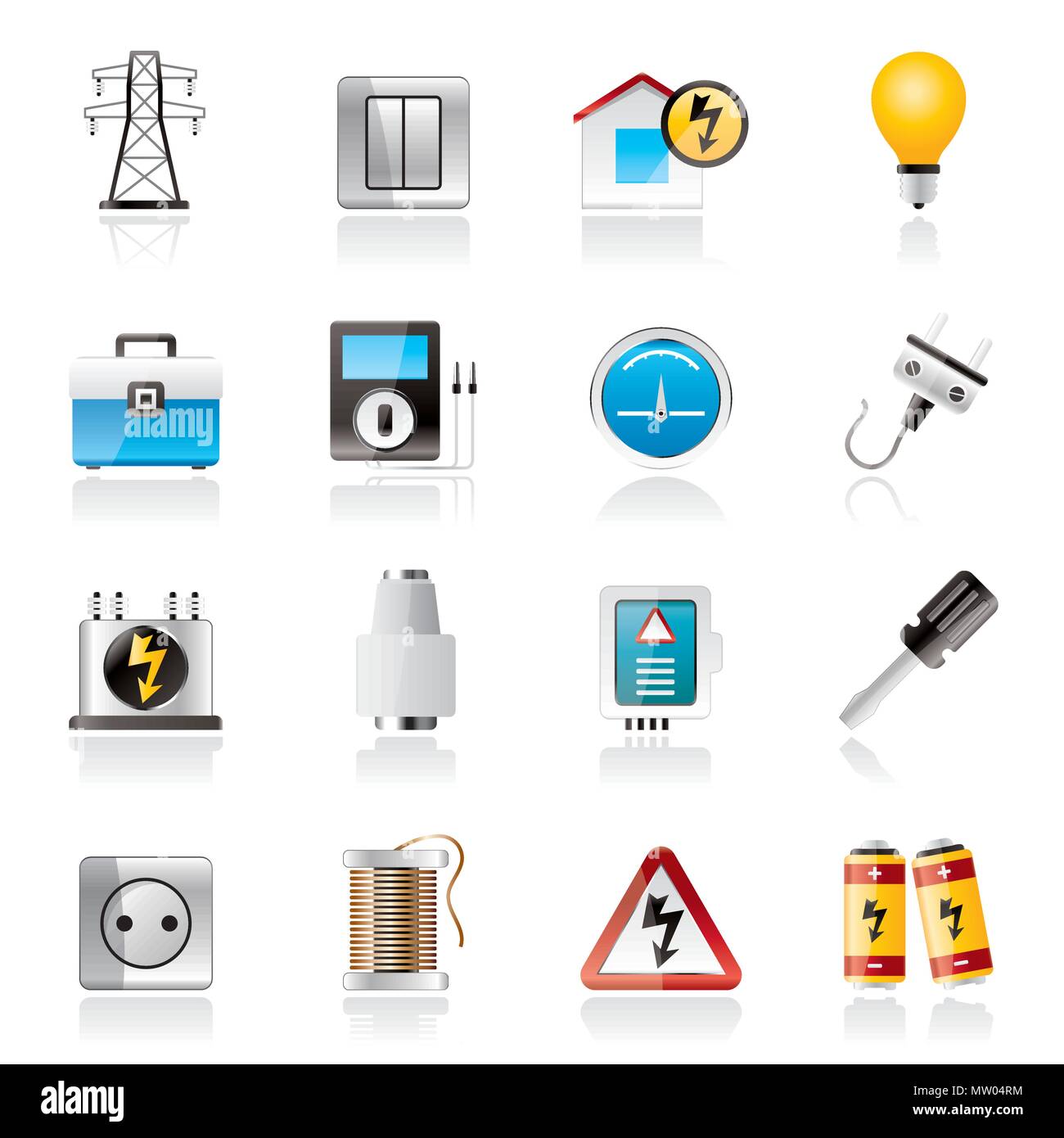 Voltmeter symbol Stock-Vektorgrafiken kaufen - Alamy