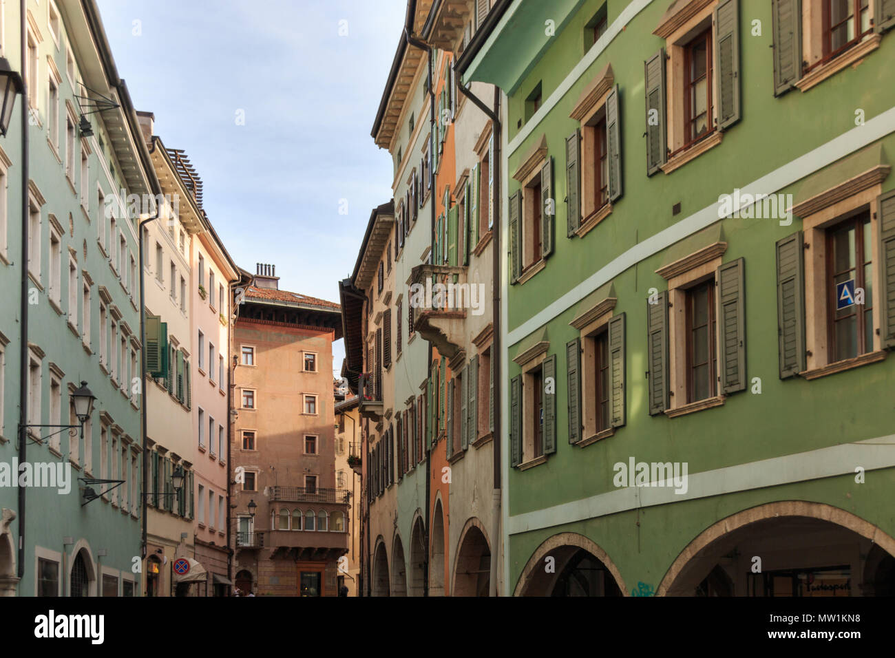 Historisches zentrum von trient Stockfotos und -bilder Kaufen - Alamy