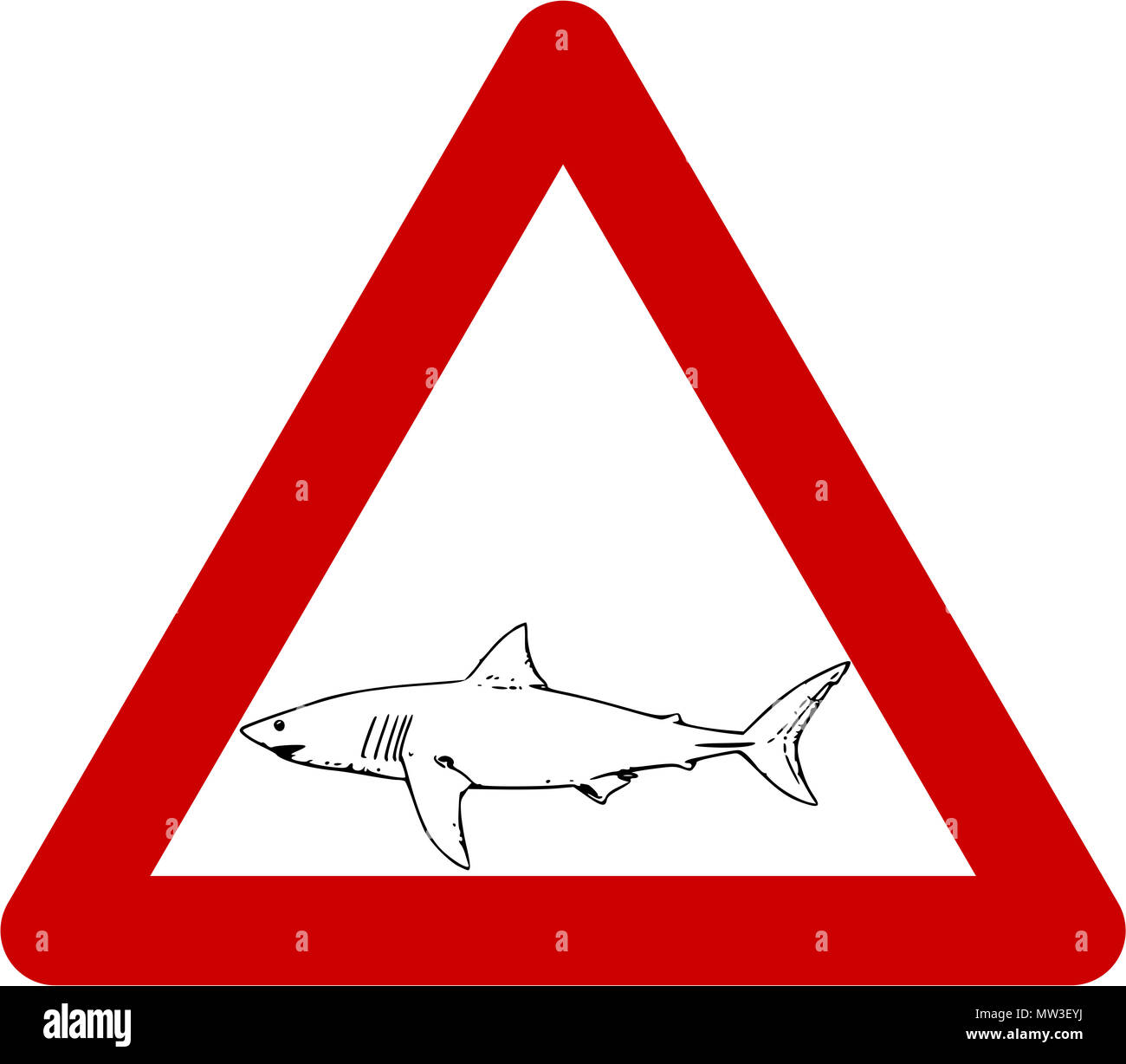 Shark attack warning sign -Fotos und -Bildmaterial in hoher Auflösung ...