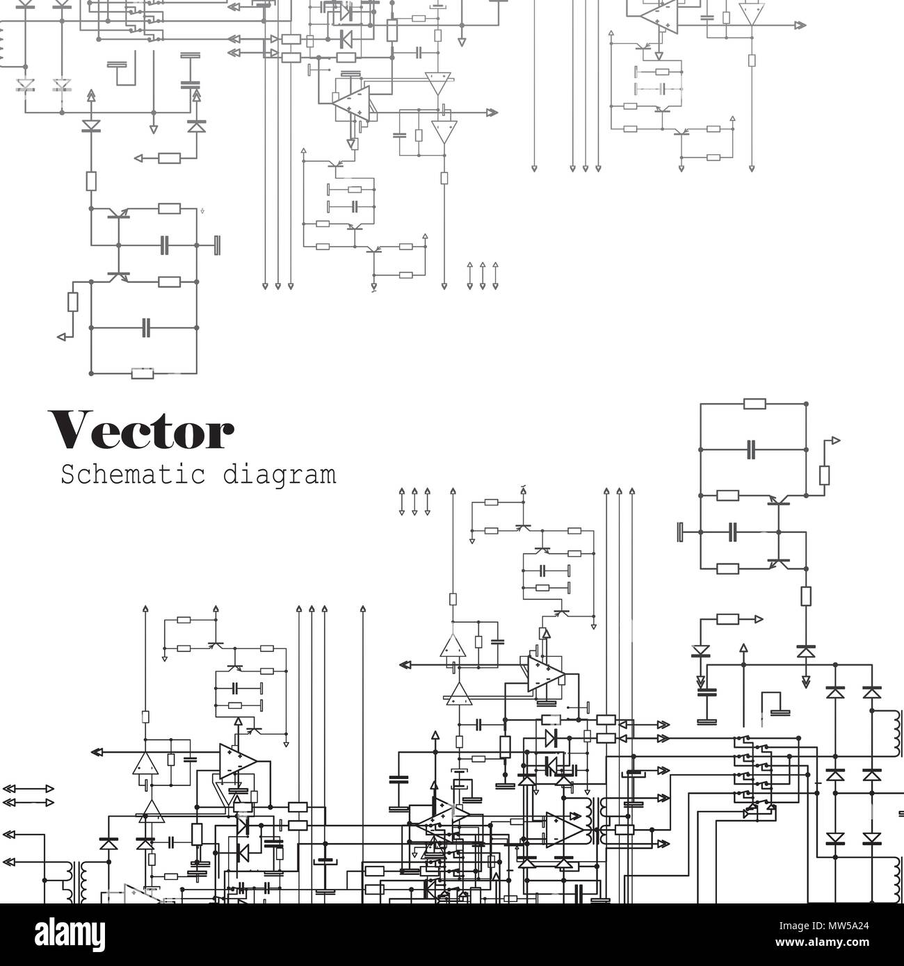 Schematic diagram -Fotos und -Bildmaterial in hoher Auflösung – Alamy