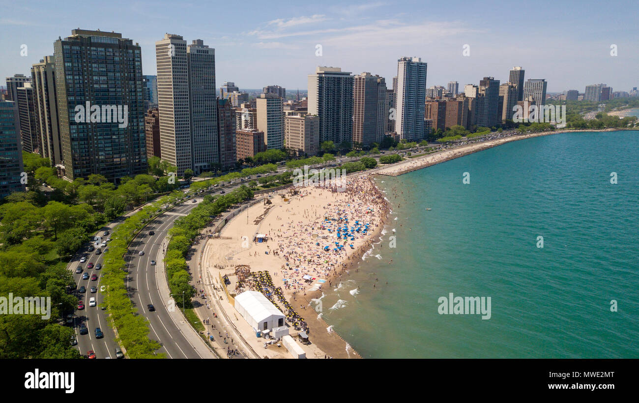 Chicago see michigan strand -Fotos und -Bildmaterial in hoher Auflösung ...
