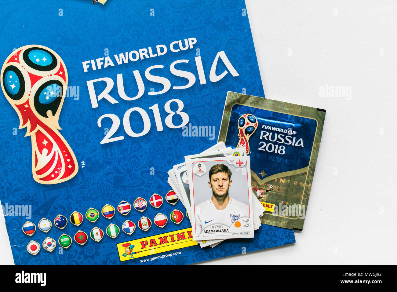 Stickeralbum fußball -Fotos und -Bildmaterial in hoher Auflösung – Alamy