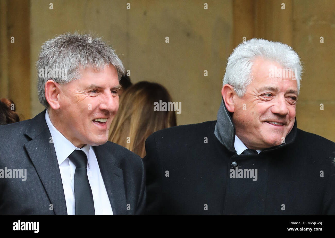 Trauerfeier für ehemalige Fußballer Ray Wilkins in St. Luke's Church ...
