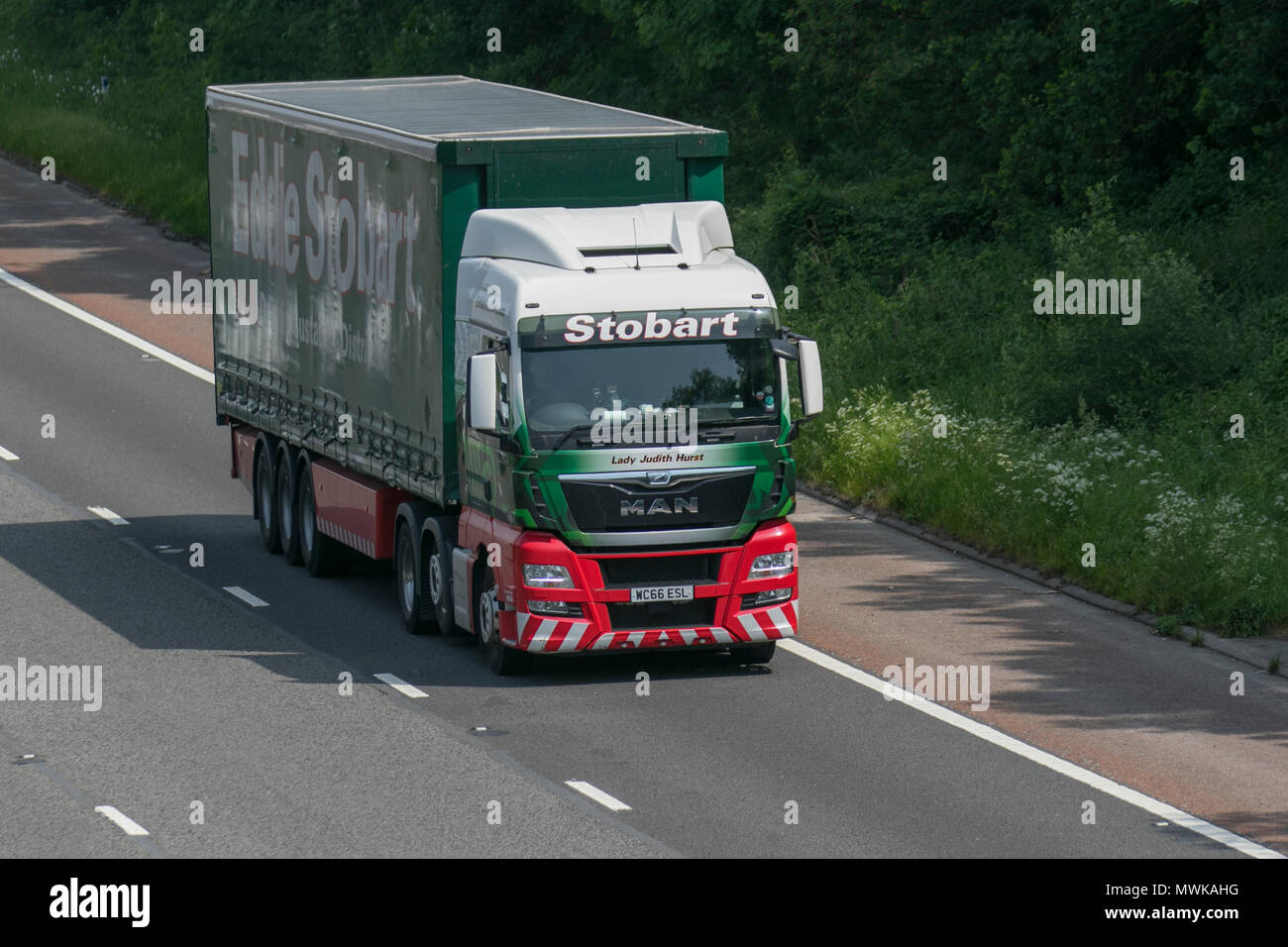 Eddie stobart lieferwagen -Fotos und -Bildmaterial in hoher Auflösung ...