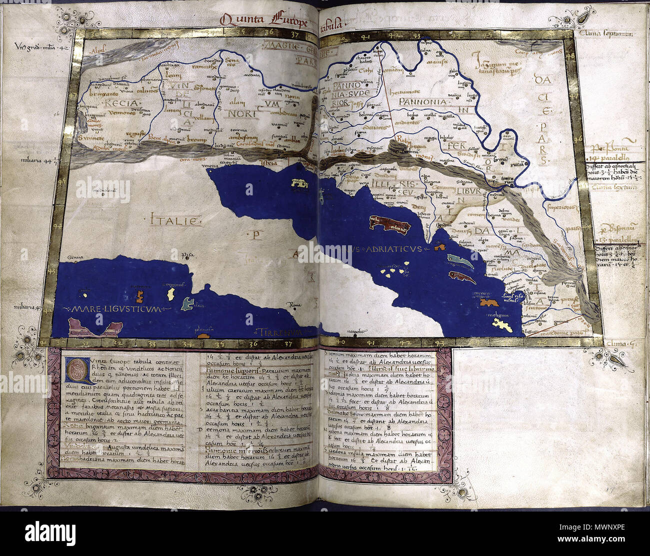 . Deutsch: Karte der römischen Provinzen entlang der Donau (Zur ...