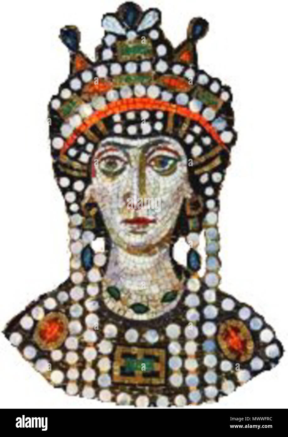 . Symbol für Vorlagen über Byzantinischer Kaiserinnen. 5. Jahrhundert ...
