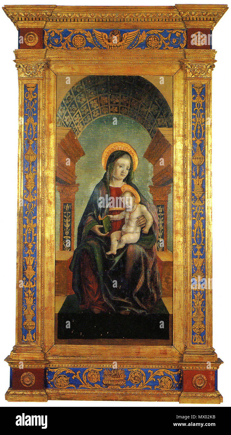 Madonna In Trono Col Bambino Stockfotos und -bilder Kaufen - Alamy