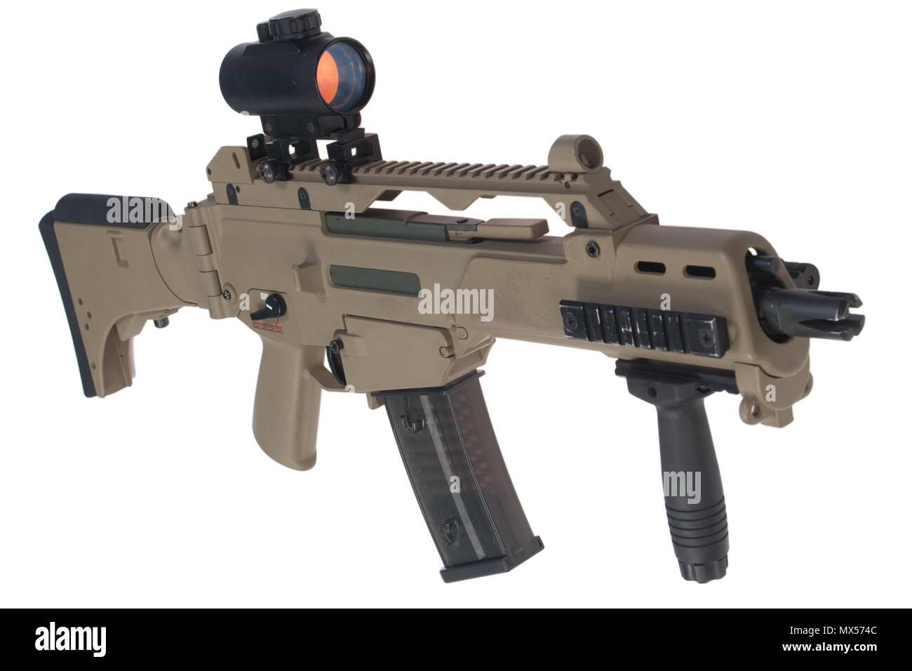 Moderne Waffe. Deutsche Armee Sturmgewehr G 36 Stockfotografie - Alamy