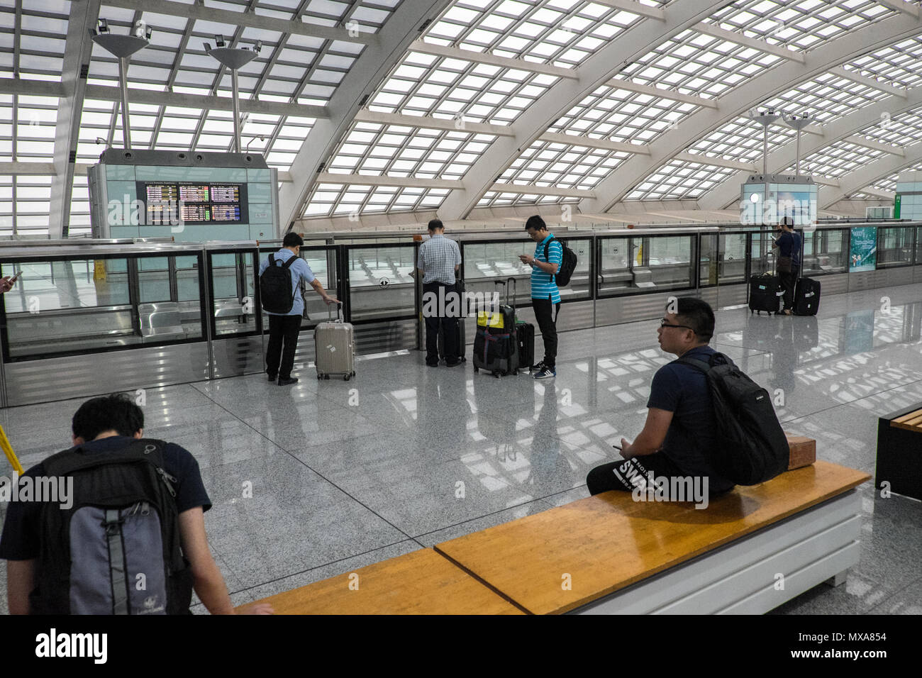 Riesige, Beijing Capital International Airport, PEK, Terminal 3 ...