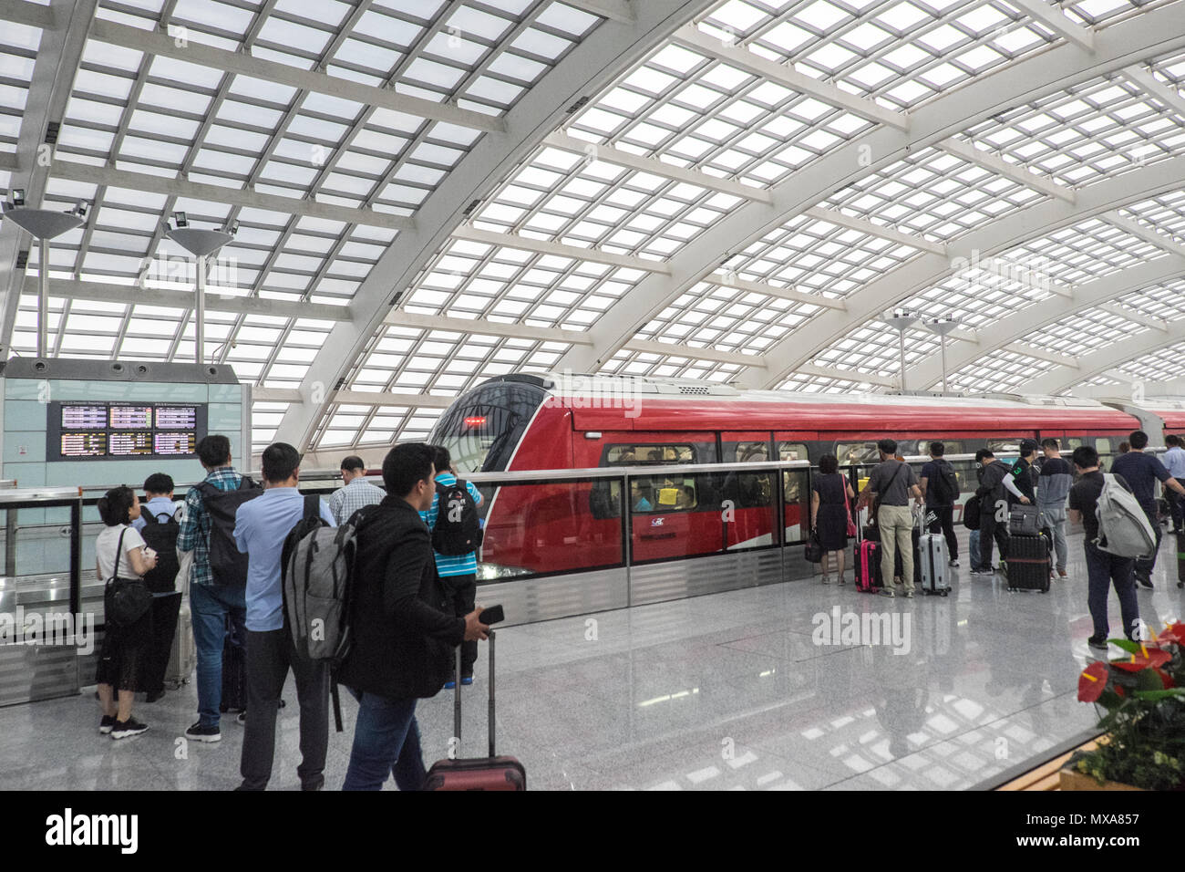 Riesige, Beijing Capital International Airport, PEK, Terminal 3 ...