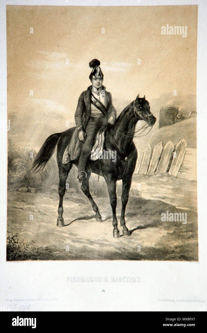 . Deutsch: Josef WEnzel Graf Radetzky von Radetz (1766-1868), k. k ...