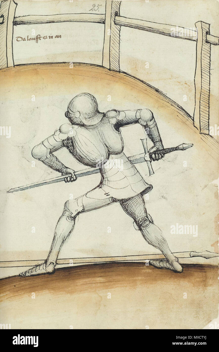 . Englisch: Die Frau XIX 17-3 ist eine Deutsche fechten Handbuch von w ...