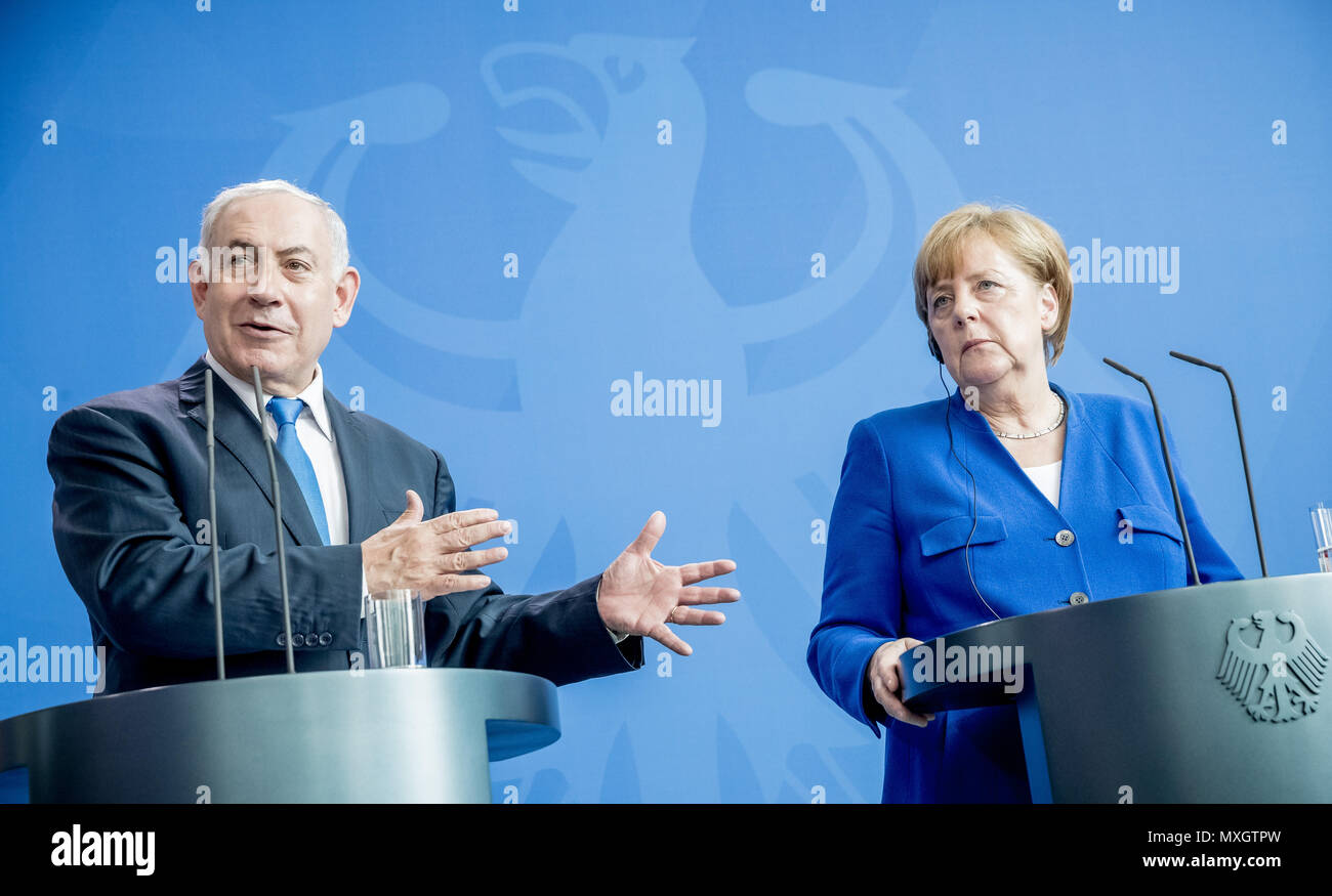 Berlin, Deutschland. 4. Juni 2018. Die deutsche Bundeskanzlerin Angela ...