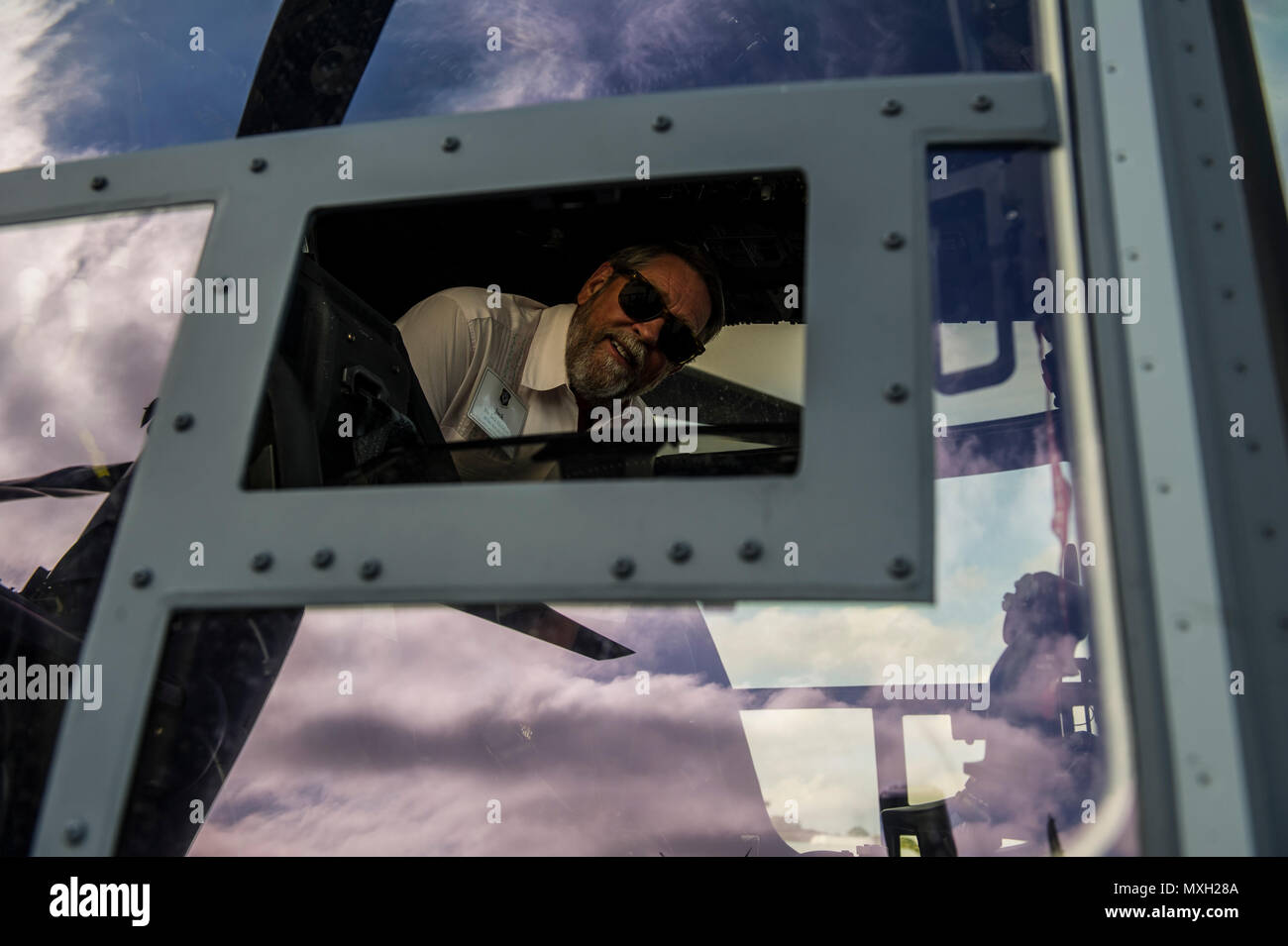 Jack Hebdon, eine Luftwaffe Stabschef bürgerliche Führer, in das ...