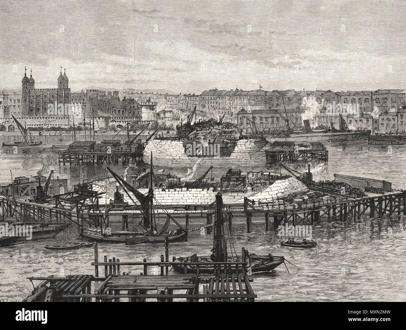London 1890 tower bridge -Fotos und -Bildmaterial in hoher Auflösung ...