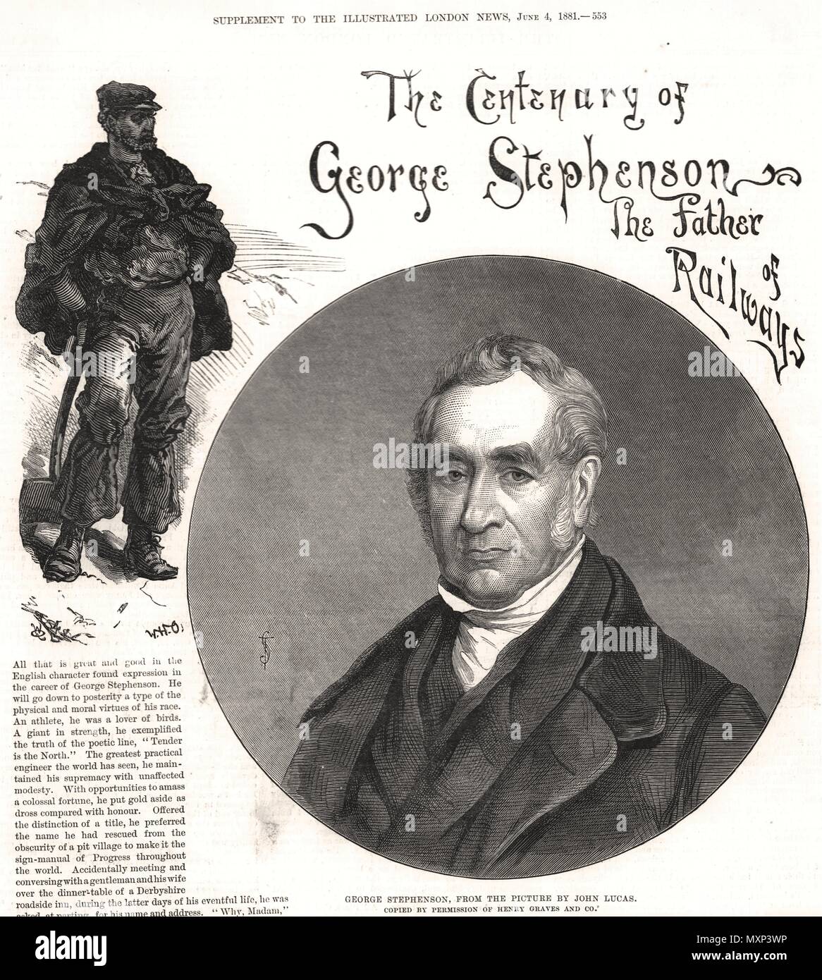 George Stephenson Stockfotos & George Stephenson Bilder - Alamy