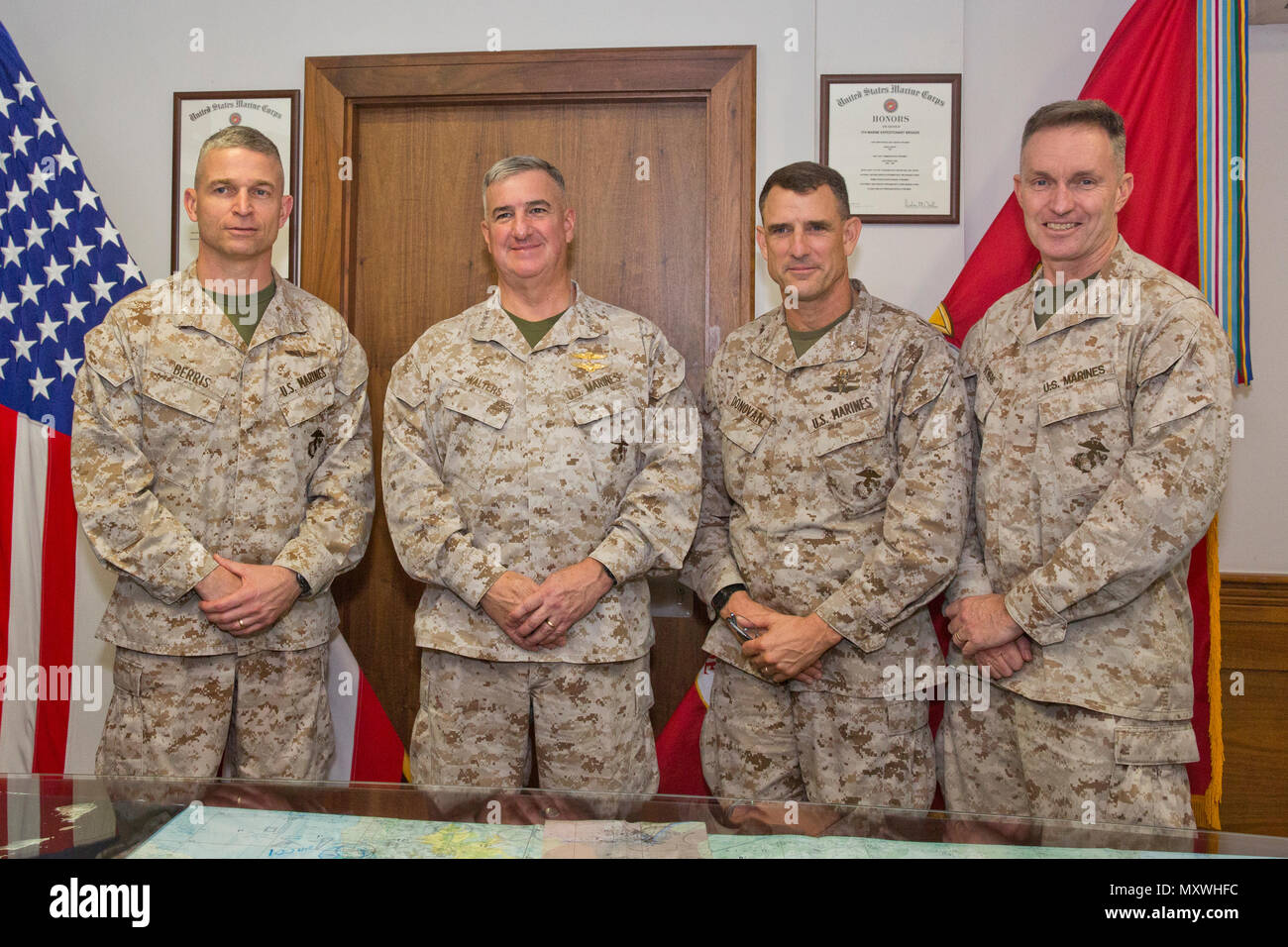 Us Marine Corps Gen. Glenn M. Walters, 34th stellvertretender ...