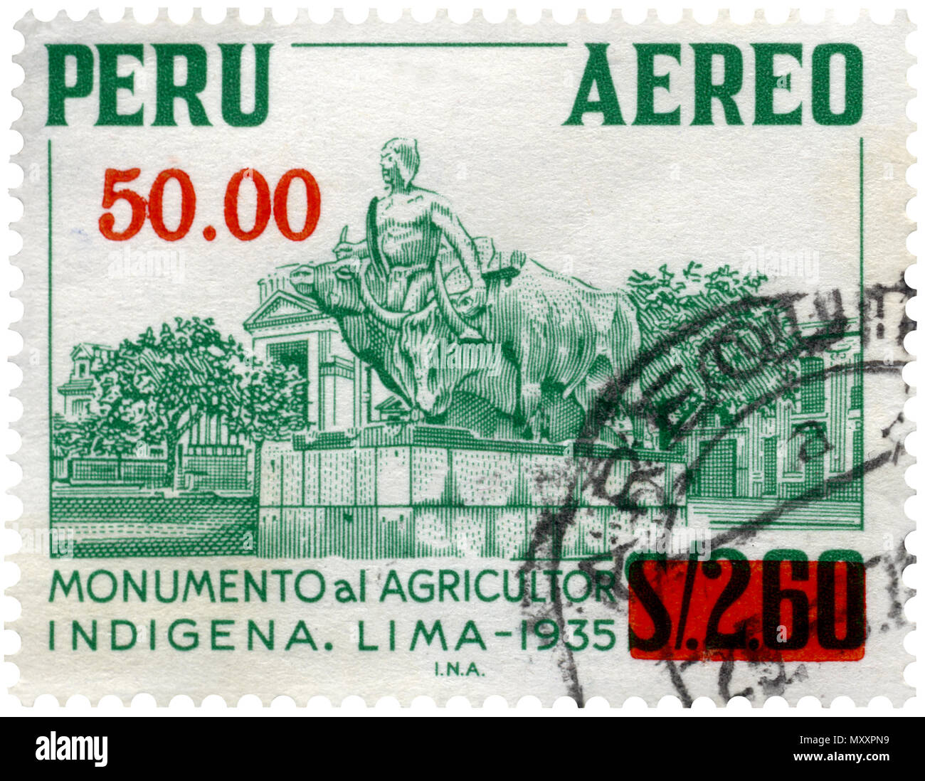 Peru stamp -Fotos und -Bildmaterial in hoher Auflösung – Alamy