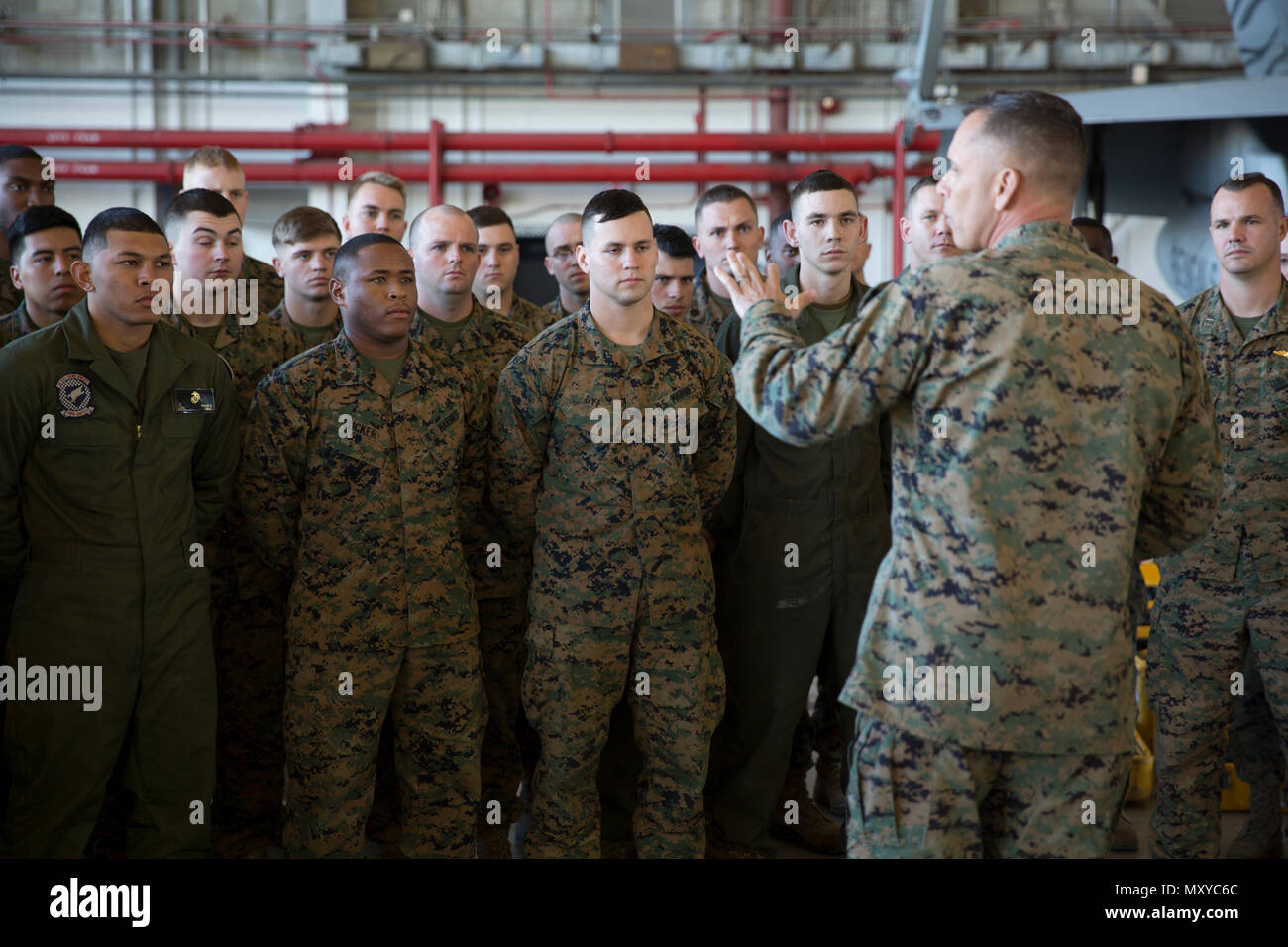 Us Marine Corps Brig. Gen. Matthew G. Glavy, 2. Marine Flugzeugflügel ...