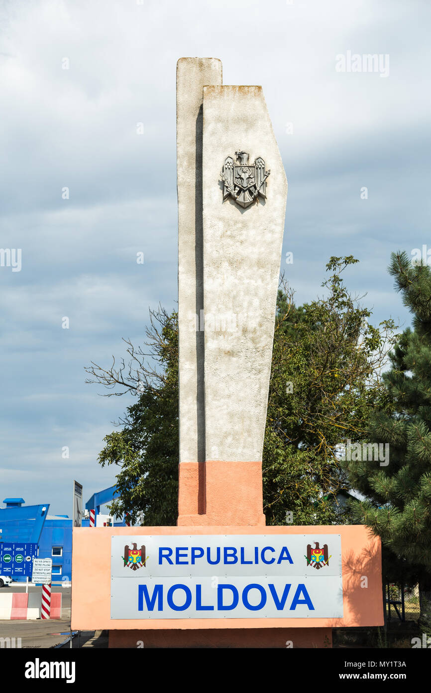 Tudora, der Republik Moldau, der Staat das Wappen der Republik Moldau ...