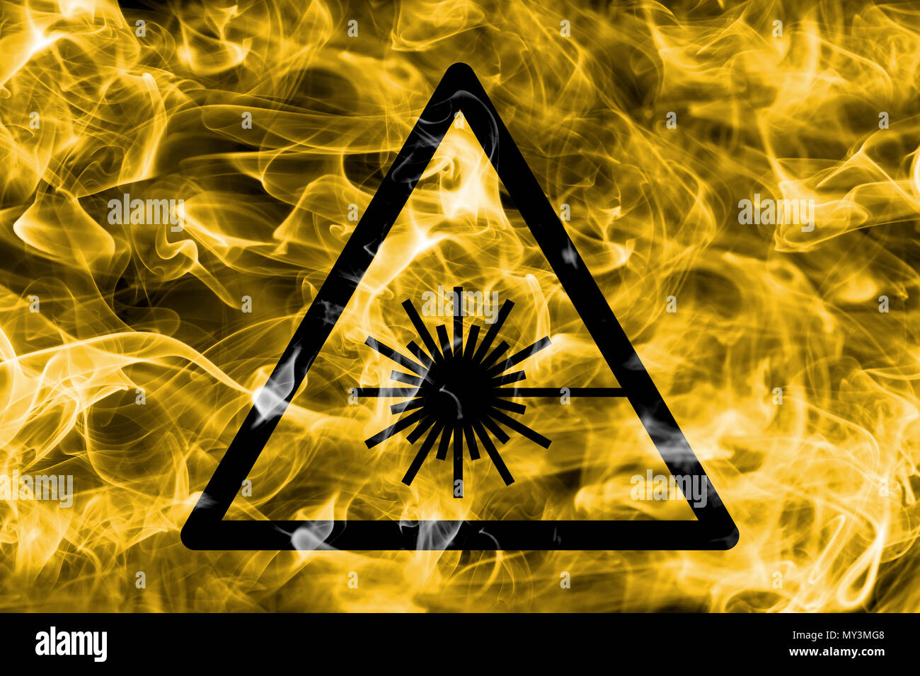 Laser beam hazard -Fotos und -Bildmaterial in hoher Auflösung – Alamy