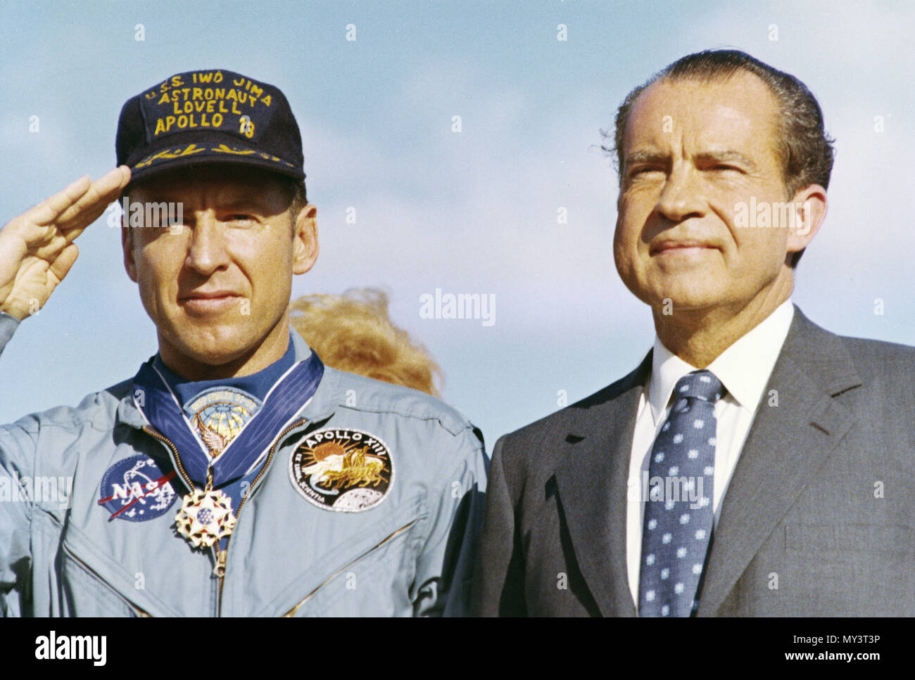 Richard nixon und apollo 13 astronauten -Fotos und -Bildmaterial in ...