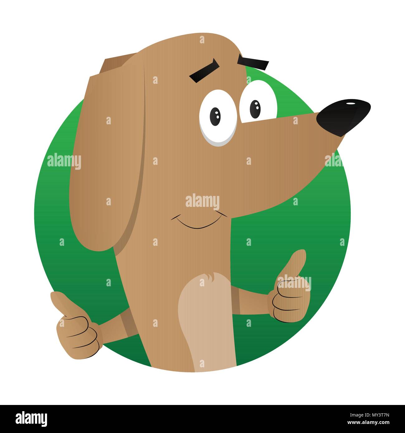 Dog thumbs up -Fotos und -Bildmaterial in hoher Auflösung – Alamy