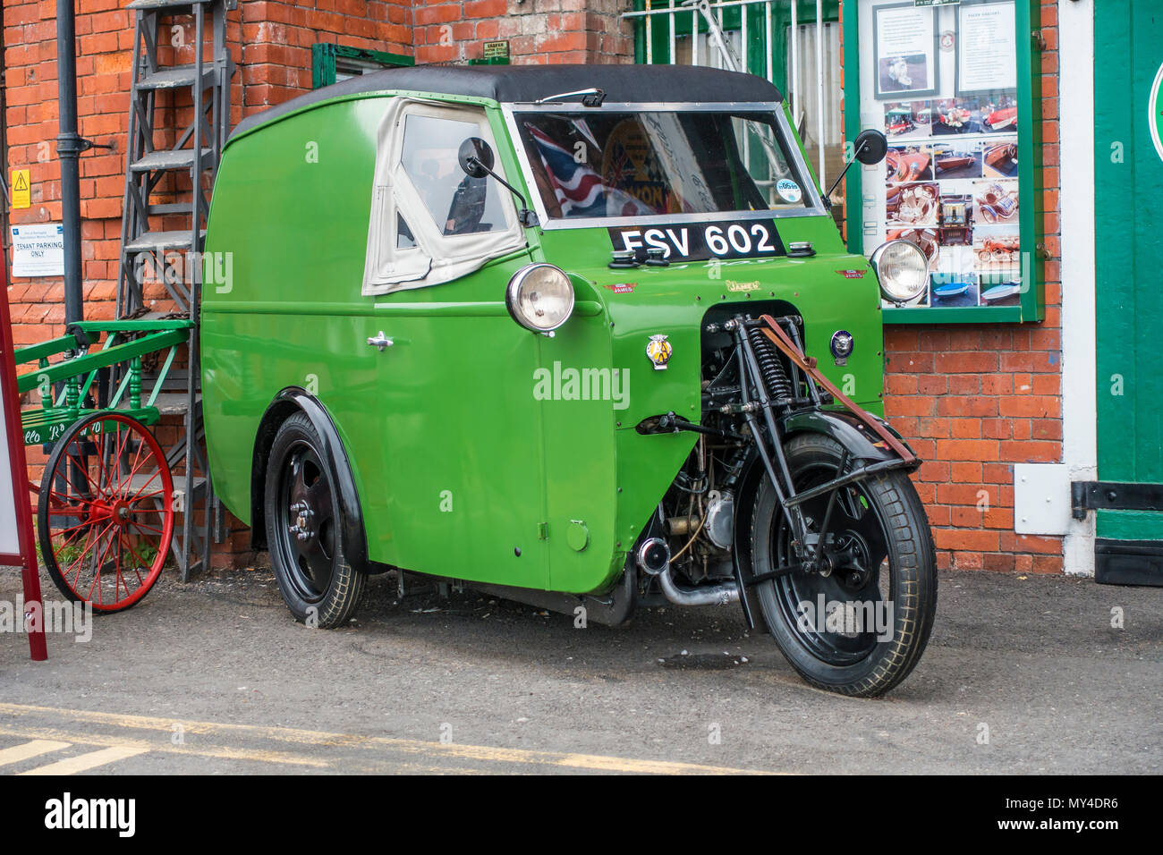 James "Samson" Handliche Van 1929 die James zyklus Unternehmen startete ...