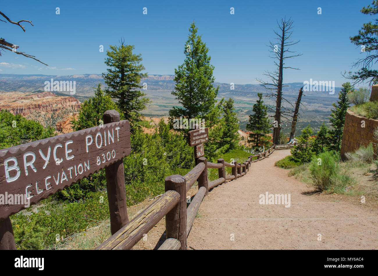 Bryce point zeichen -Fotos und -Bildmaterial in hoher Auflösung – Alamy