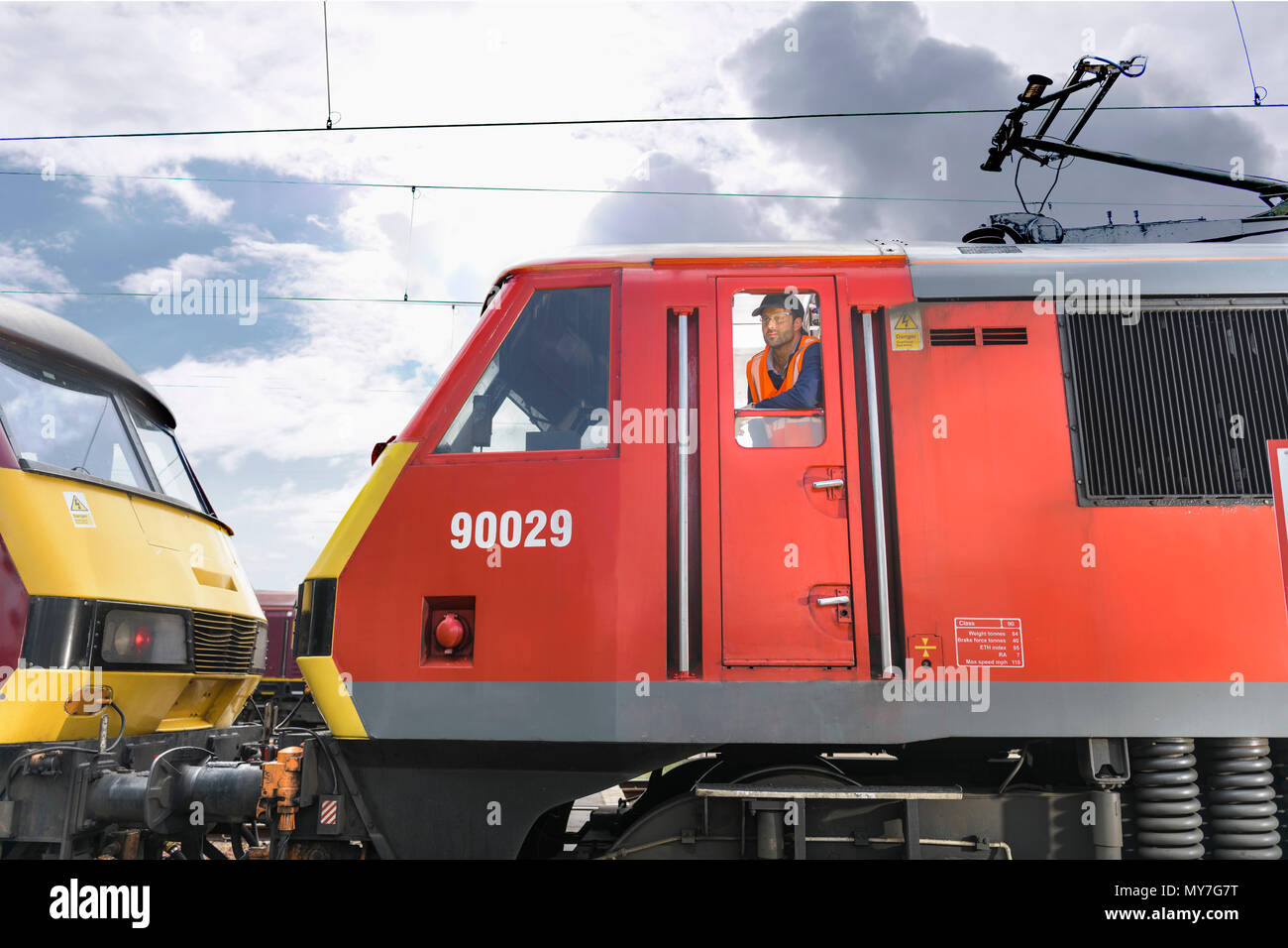 Lokführer fenster -Fotos und -Bildmaterial in hoher Auflösung – Alamy