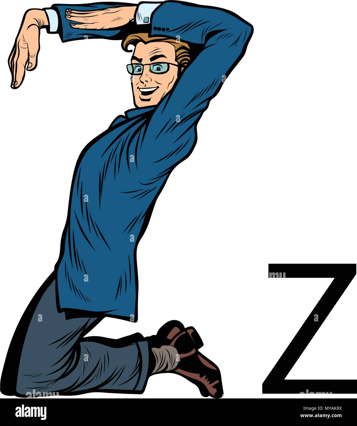 Zed alphabet Stock-Vektorgrafiken kaufen - Alamy