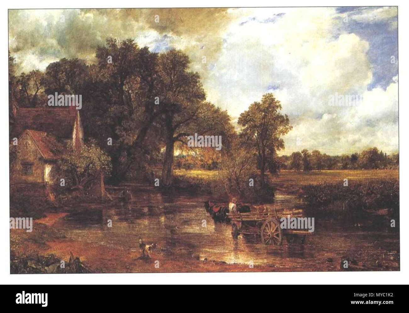 . Das Heu Wain. Deutsch: das Heu Wain English : Der Heuwagen. 1821. John Constable (morisot) 122 ...