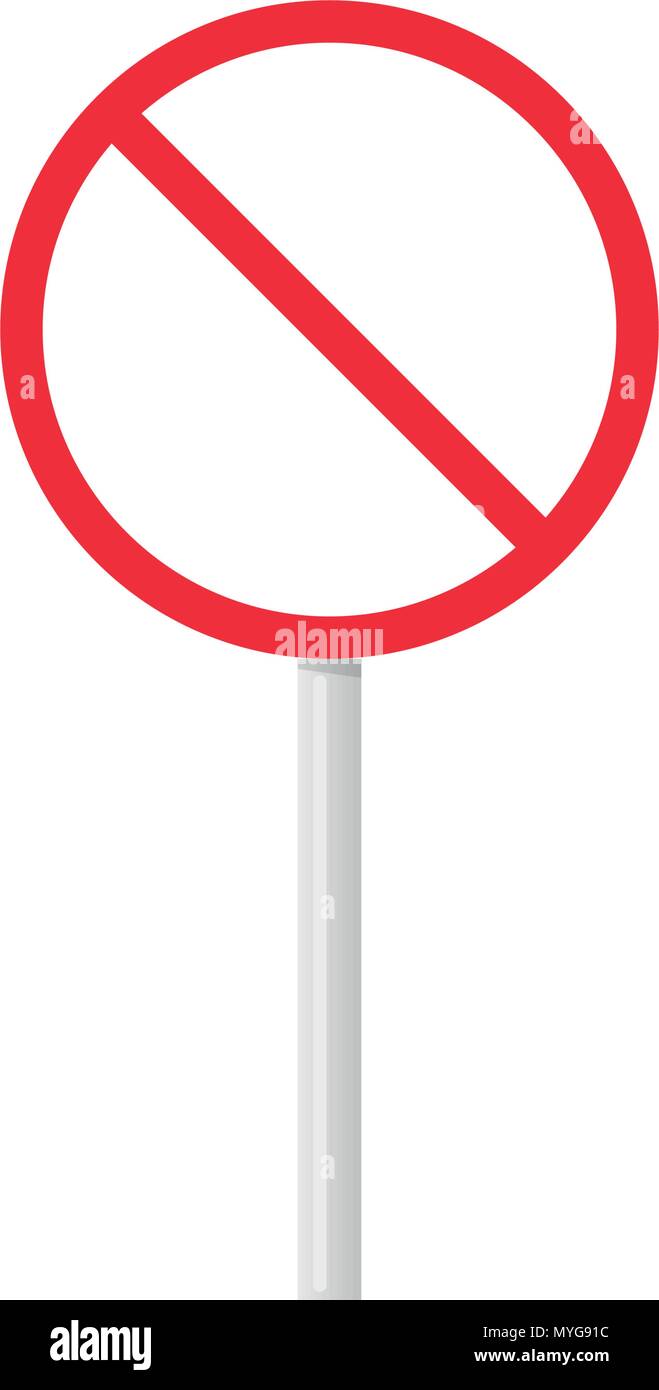 Rotes verbotszeichen Stock-Vektorgrafiken kaufen - Seite 2 - Alamy