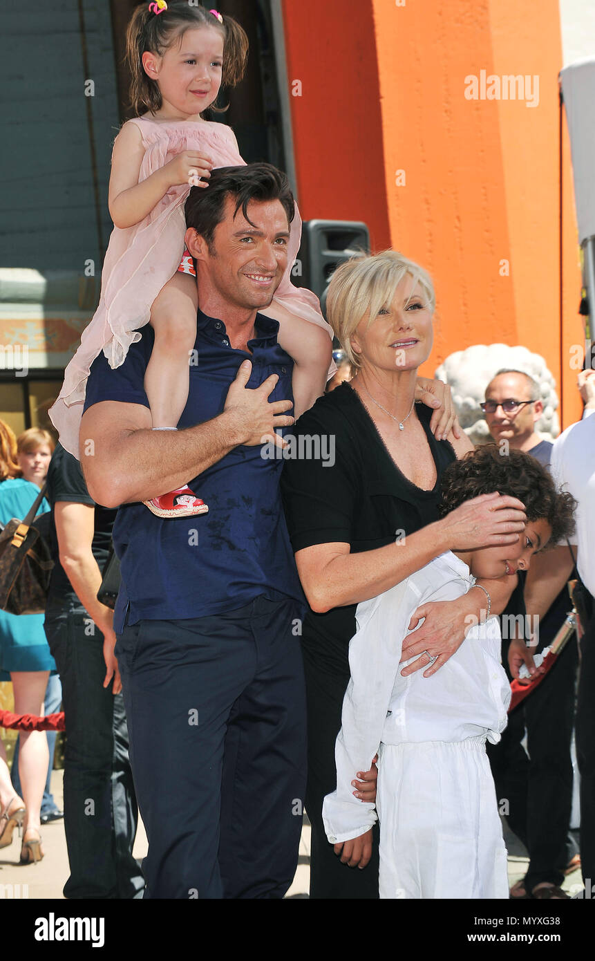 Faszinierend Hugh Jackman Kinder Ebenbild