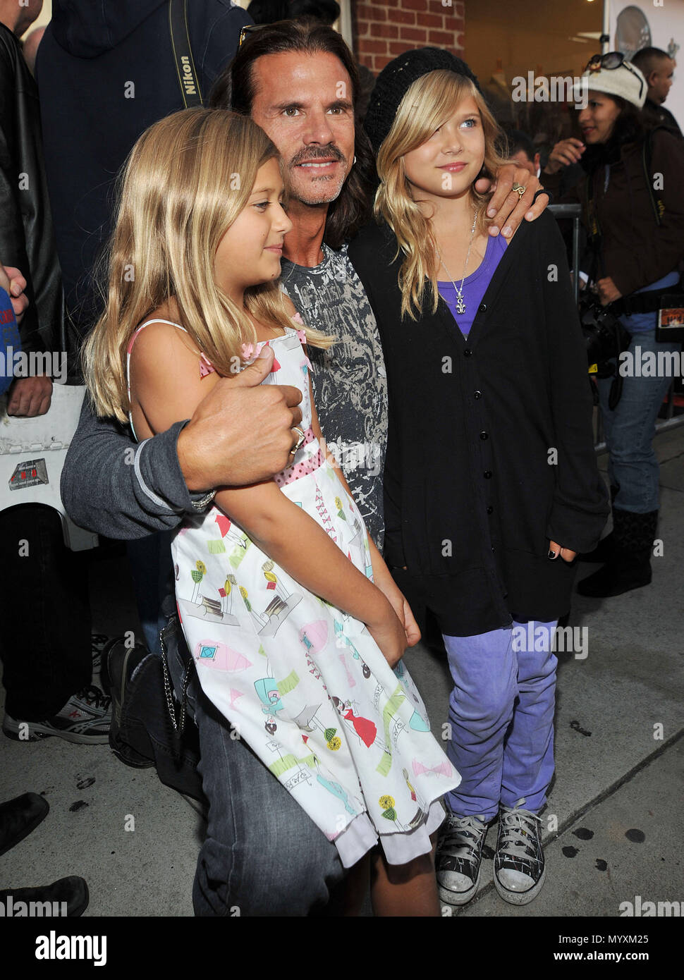 Elegantes Lorenzo Lamas Kinder Fotos