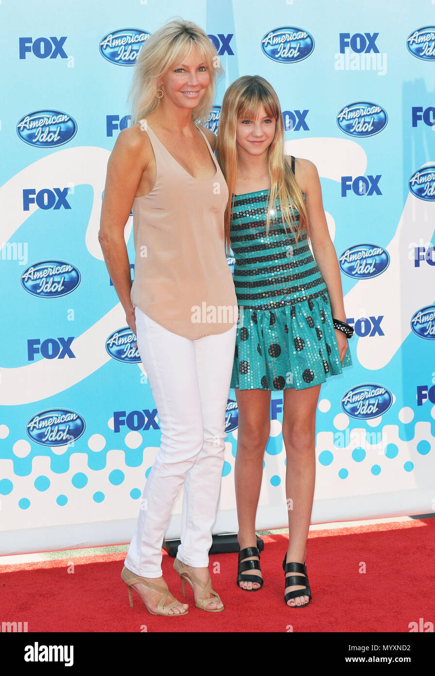 Heather Locklear mit Tochter - American Idol Season 8 - 2009 im Nokia ...