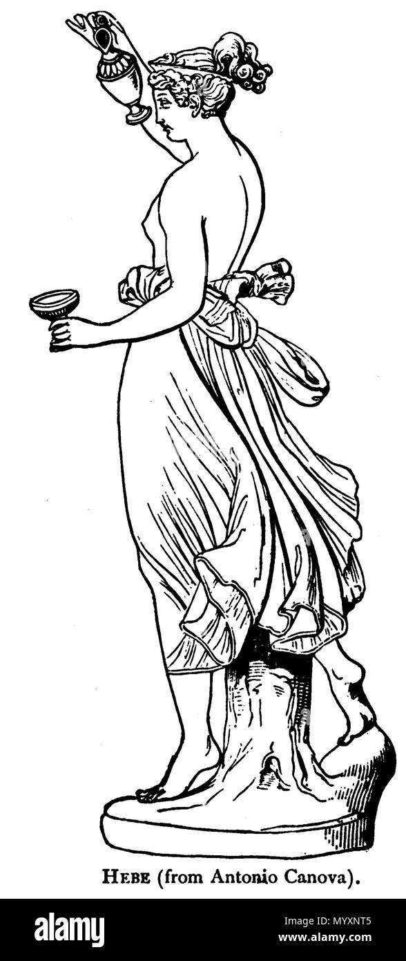 . Hebe (von Antonio Canova). 44 Hebe (von Antonio Canova). (Griechische ...