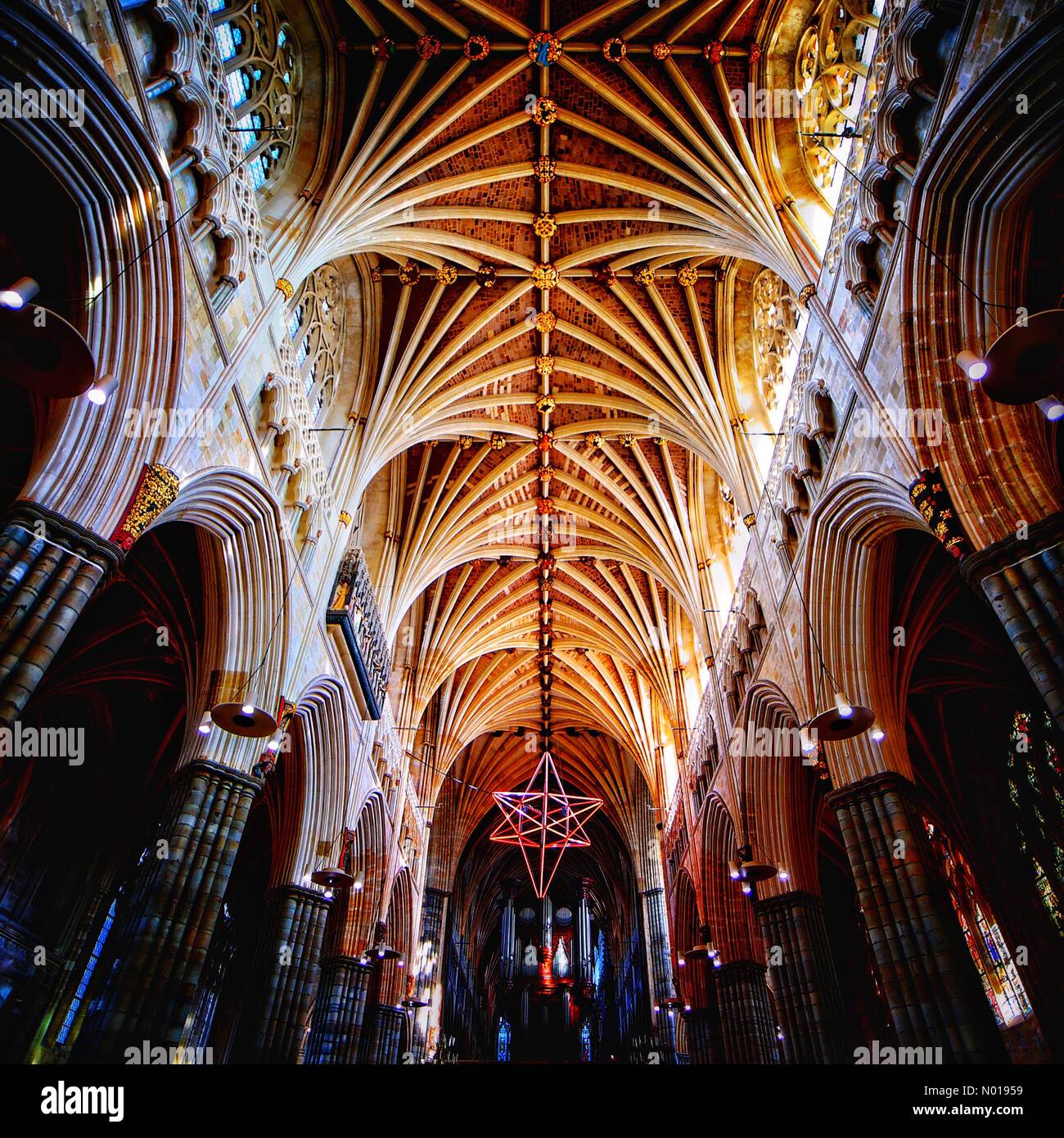 Exeter, Devon, Großbritannien. 25. September 2023. Licht der Hoffnung ...